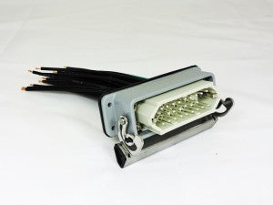 12 Zone, 24 Pin (Male) Mold Power Connector - 15 AMP